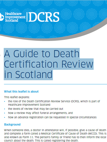 Death Certification Scotland Support Around Death death-certification-scotland-support-around-death